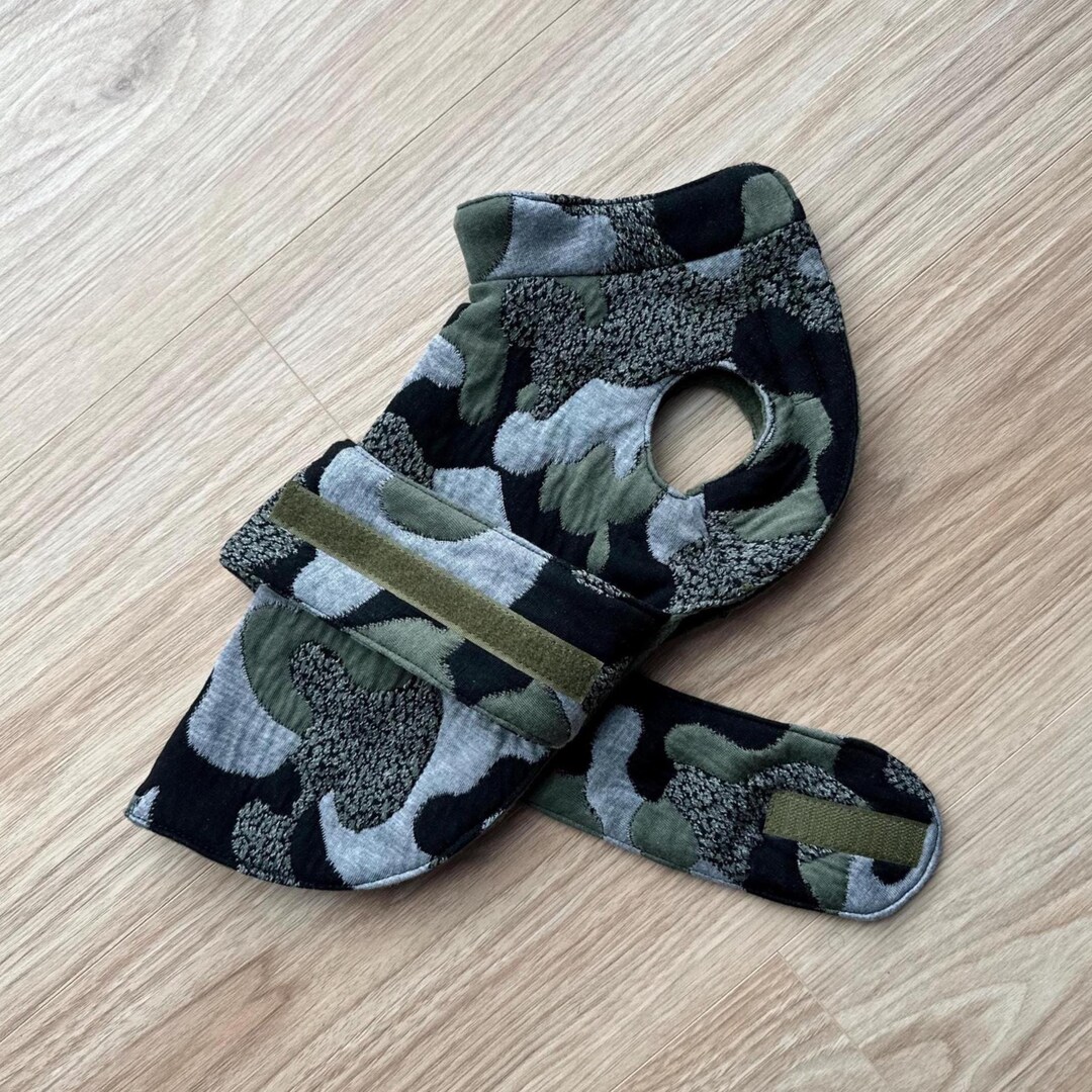 Warm Pet Coat With Khaki Fleece Lining – Custom Dog Jacket for Winter ...