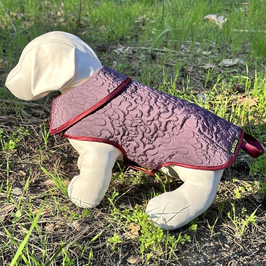 Dog Raincoat With Velcro Clothes for Pets to Order According to ...