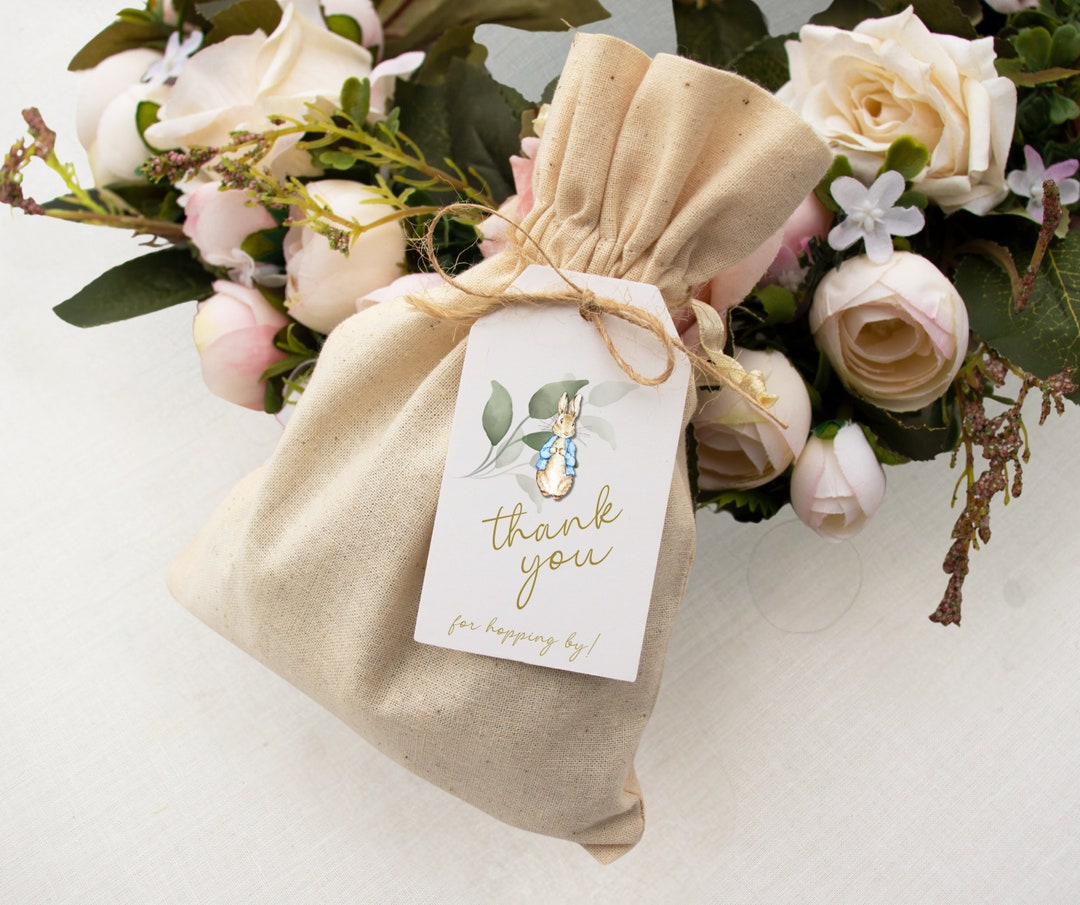 Peter Rabbit 9 Favor Gift Tags INSTANT DOWNLOAD Printable Beautiful ...