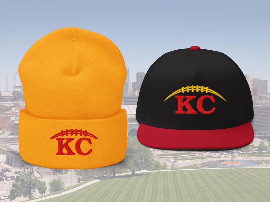 Kansas City Chiefs-inspired Football Laces Design Beanies & Hats KC ...