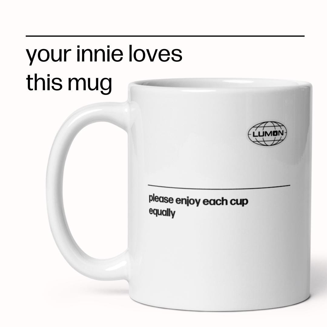 Severance Merch Enjoy Each Cup Equally White Glossy Mug - Etsy