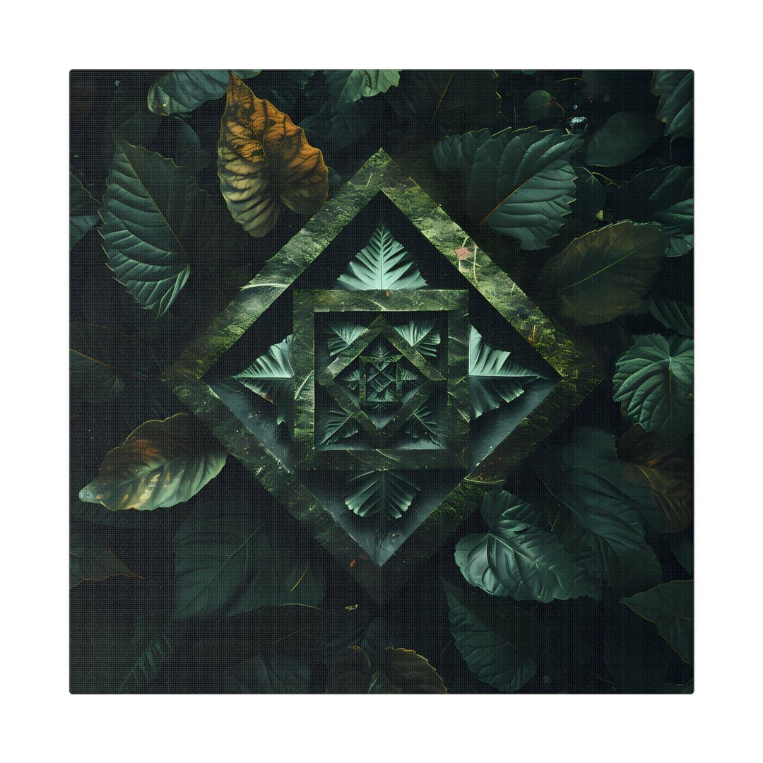 Nature Inspired Geometry, Canvas Art - Etsy