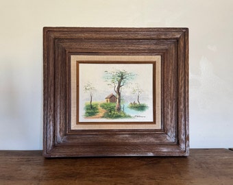 Catherine Parker Melton Original Oil Painting on Board Vintage - Etsy