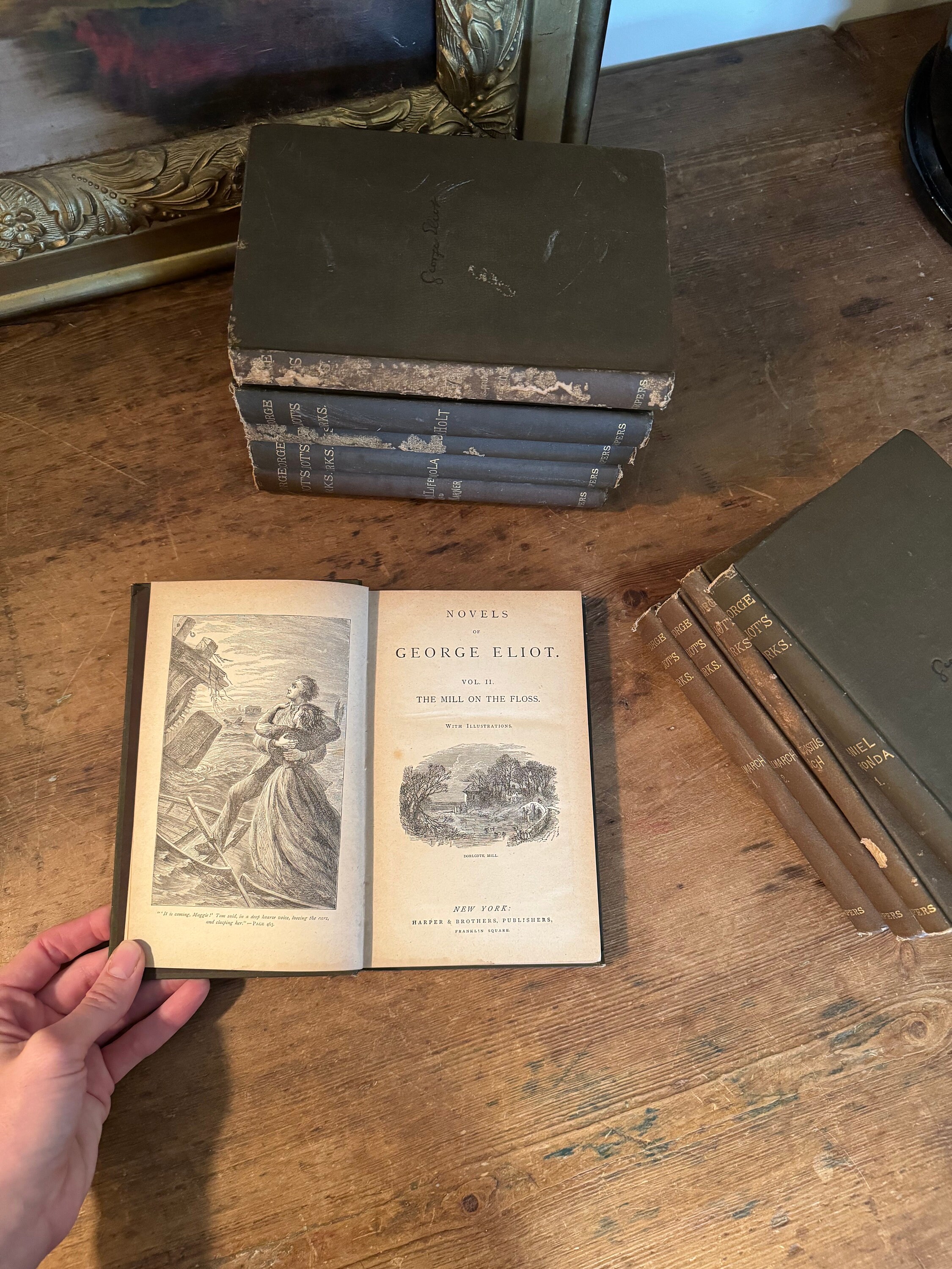 George Eliot’s Works in Twelve Volumes. New York: Harper & Brothers ...