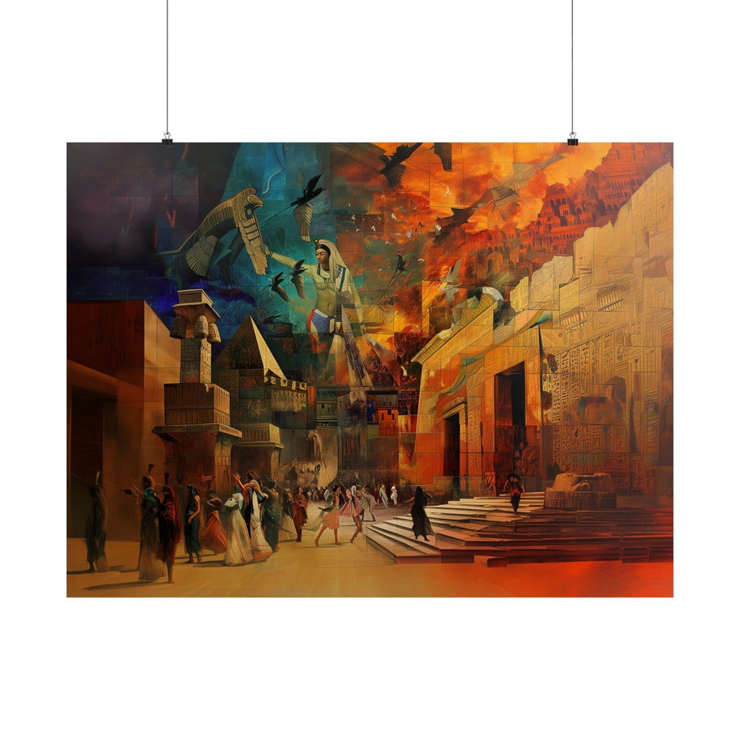 Matte Horizontal Posters Verdi Opera Visualization Art Wall Decor Music ...