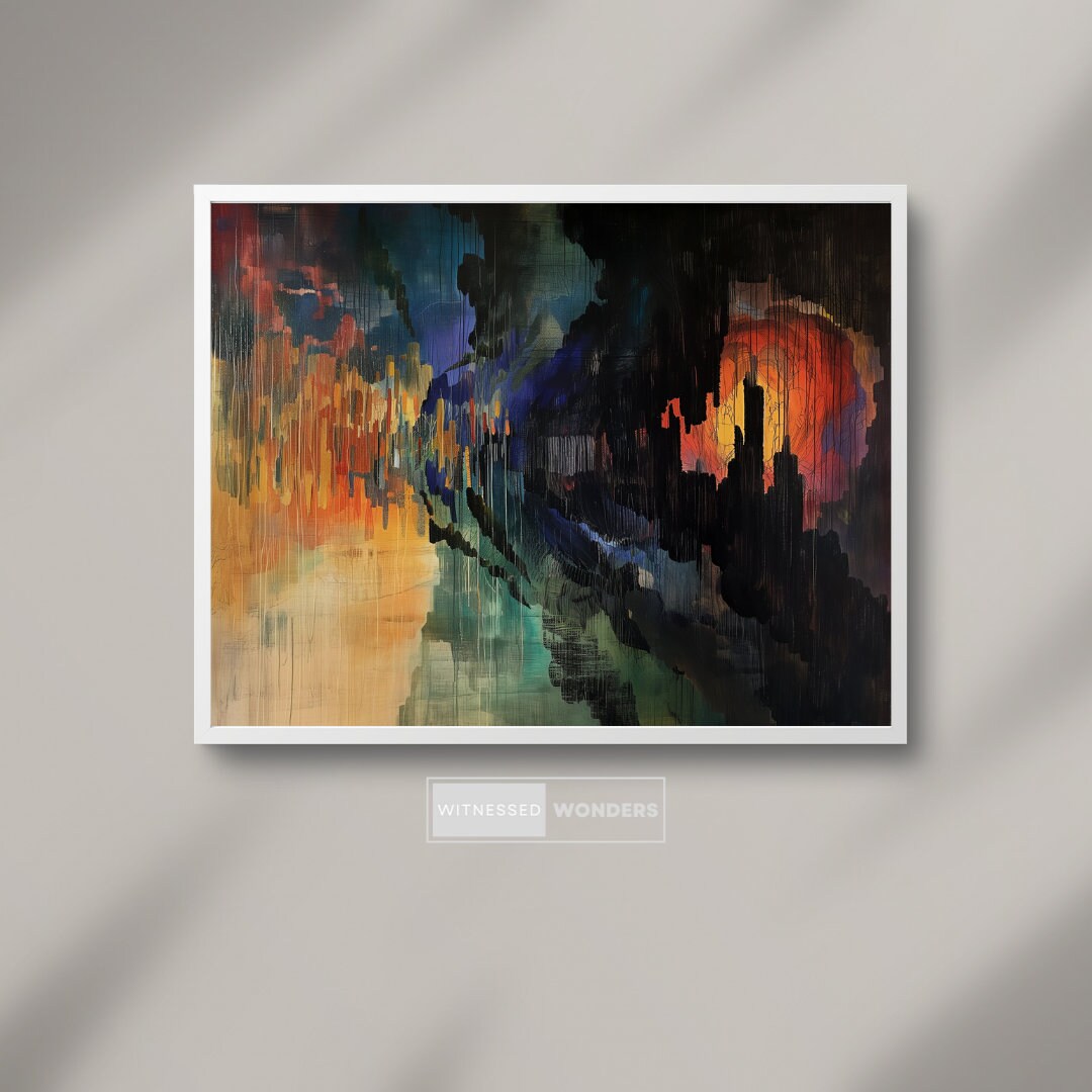 Mahler Symphony Visualization Digital Art Wall Decor Music Inspired ...