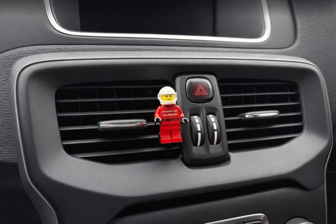 Mini Figure Car Vent Clip | Hidden Mount for Lego-style Minifigures ...