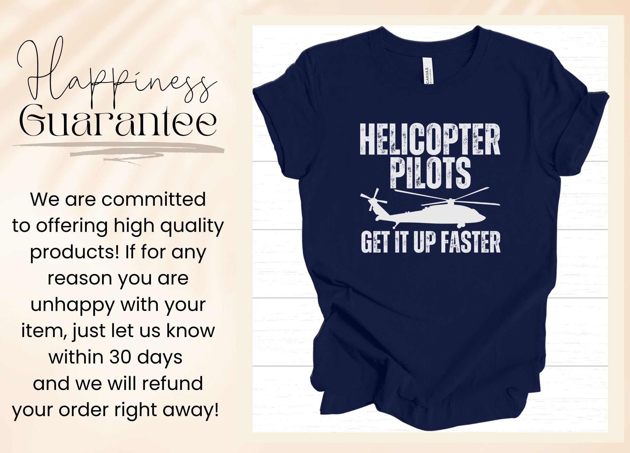 Helicopter Pilot Shirt,pilot Shirt, Pilot Gift, Flight School, Army ...