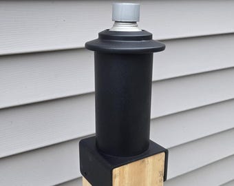 Tiki Torch Holder Post Top Mount - Etsy