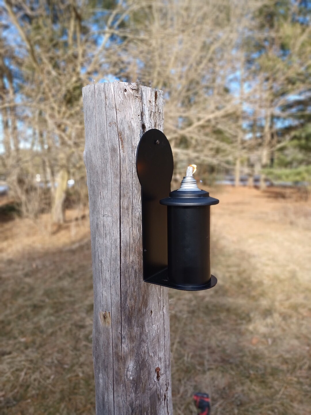 Tiki Torch Holder - Etsy