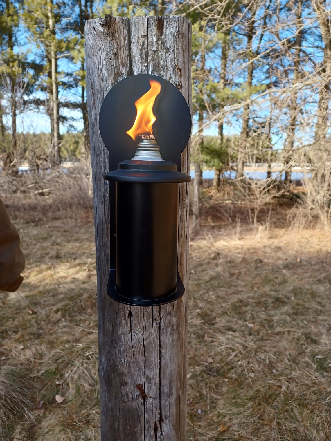 Tiki Torch Holder - Etsy