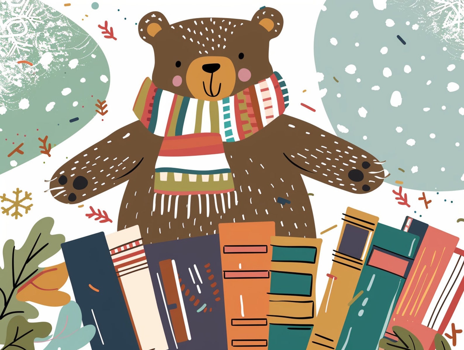 Wooden Bear Bookend Wooden Bookshelf Organizer Panda Book Stand Gift ...