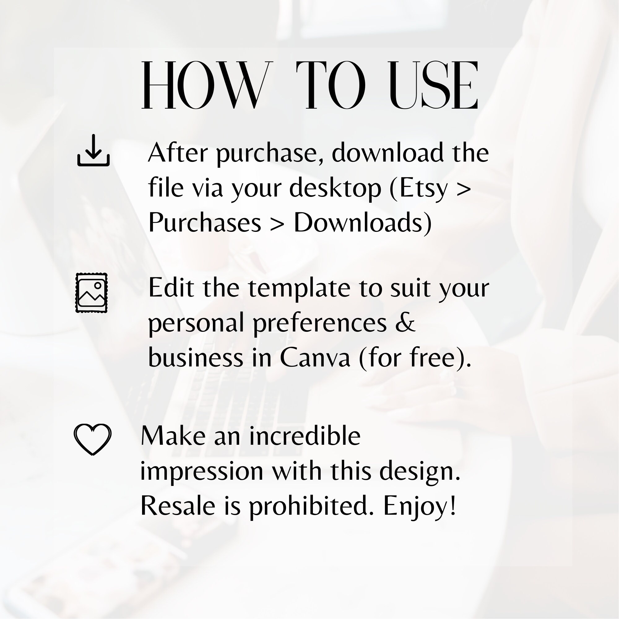 Influencer Link in Bio Editable Canva Template Customizable Link in Bio ...