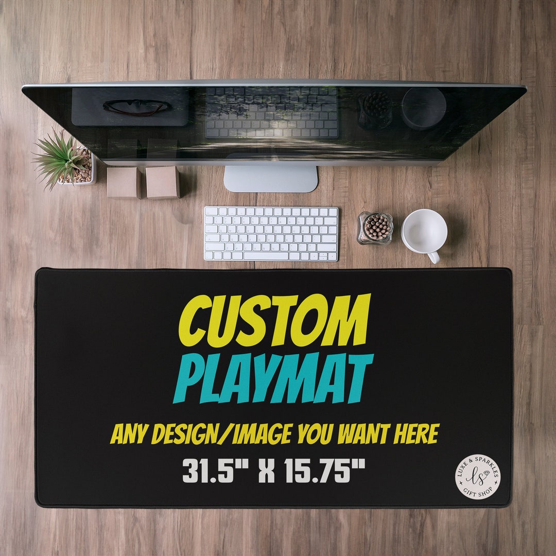 Custom Playmat for Trading Card Games, Personalized TCG Desk Mat,any ...