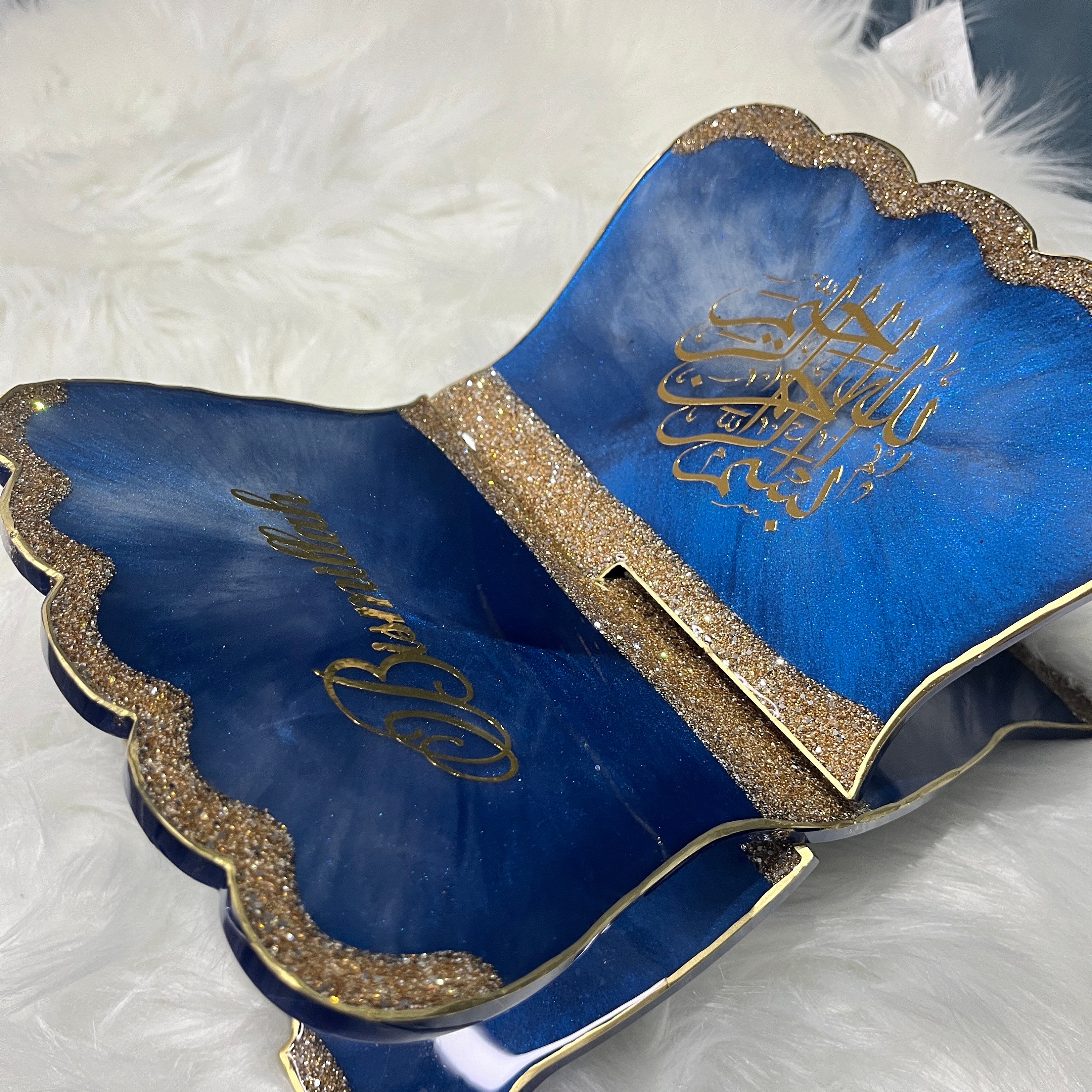 Handmade Resin Quran Holder | Rehal |resin Stand |book Holder | Islamic ...