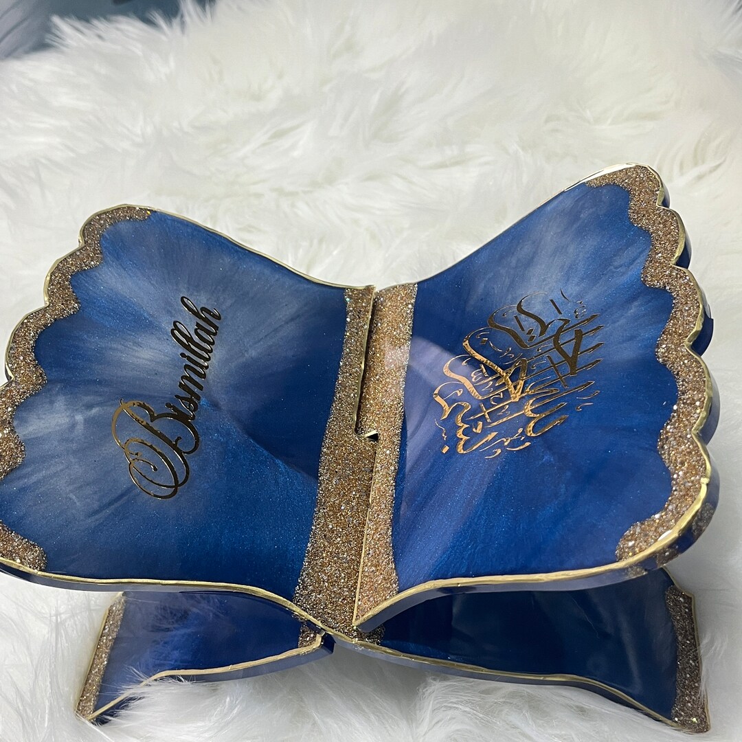 Handmade Resin Quran Holder | Rehal |resin Stand |book Holder | Islamic ...