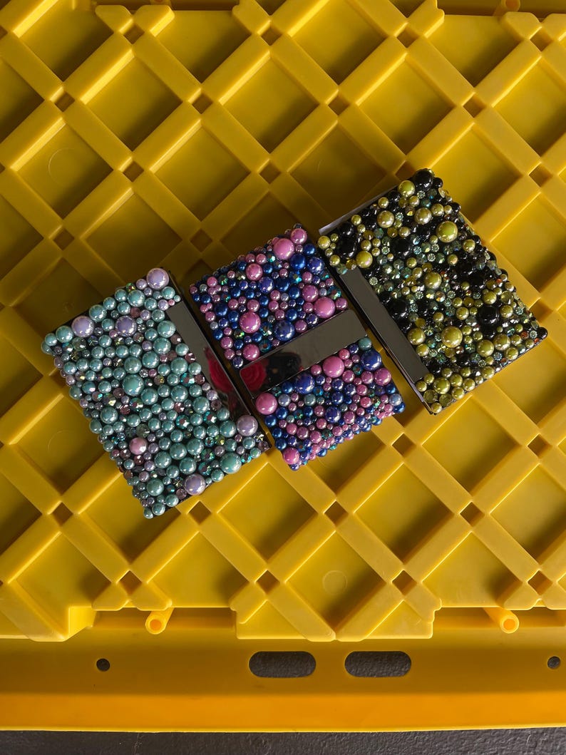 Beautiful Bedazzled Card Holder - Etsy