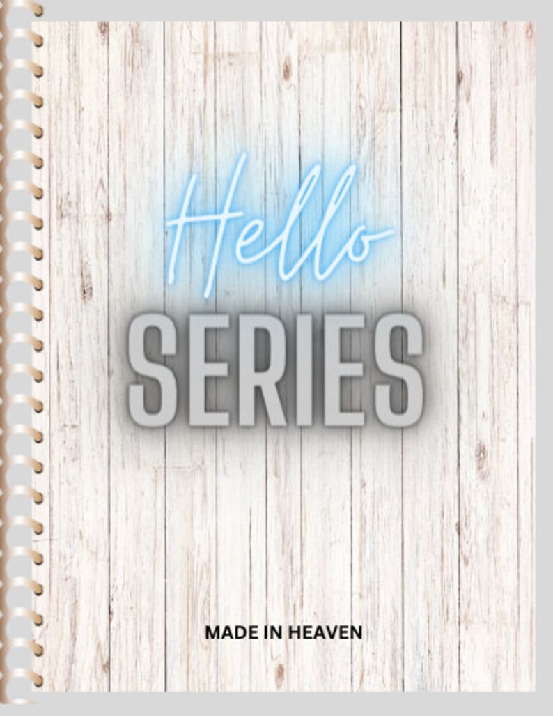 Hello Genesis, Digital Bible Study Notebook for Goodnotes, Notability ...