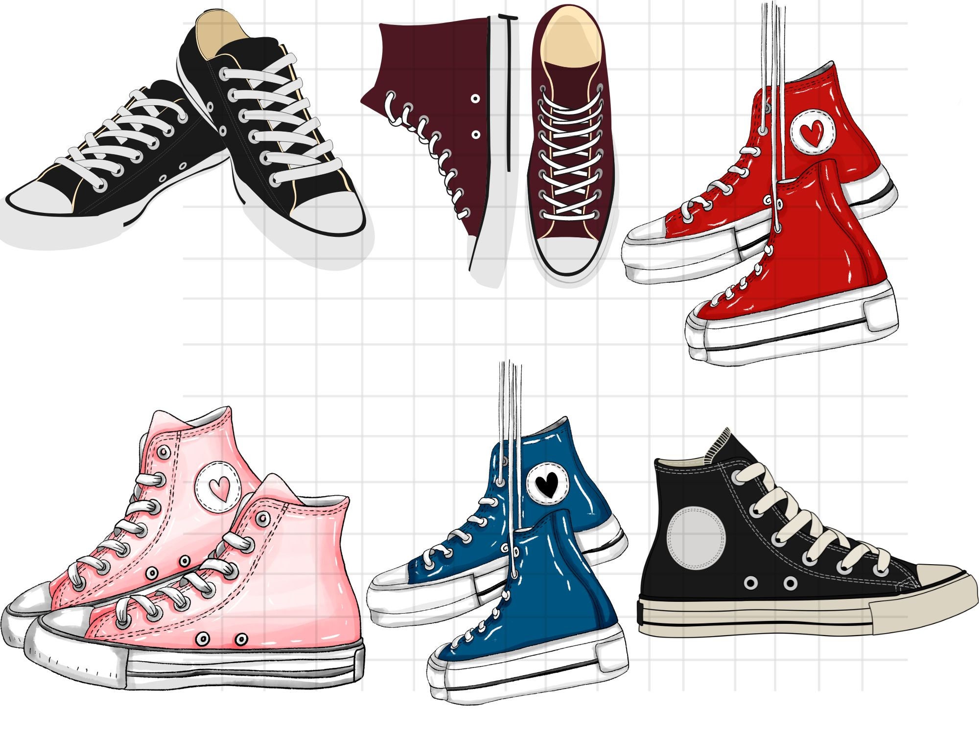 Sneakers SVG Sneakers Sneakers Clipart Sneakers Svg Cut File Sneakers ...