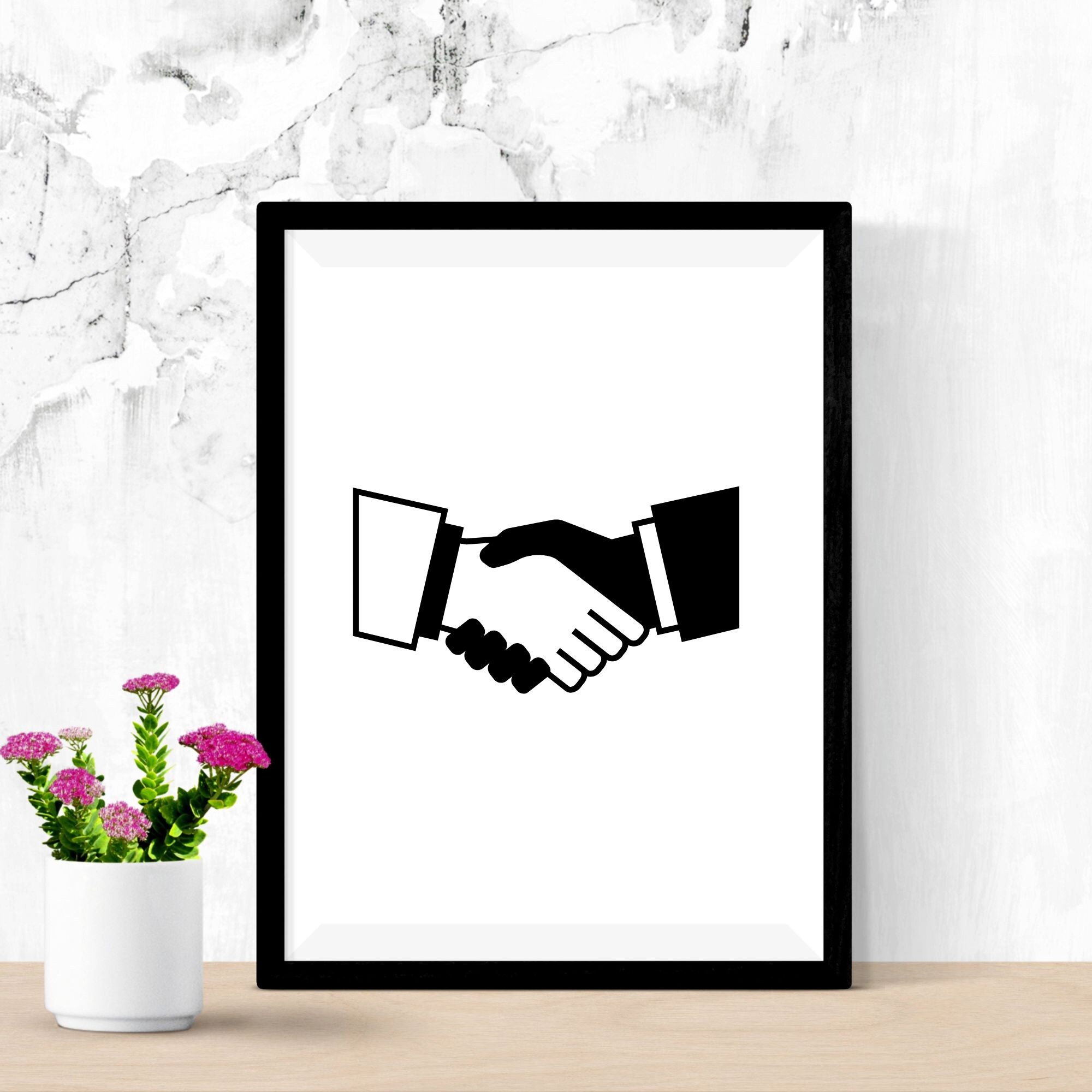 Handshake SVG Shaking Hands Svg Business Deal Svg Contract Svg Svg Cut ...