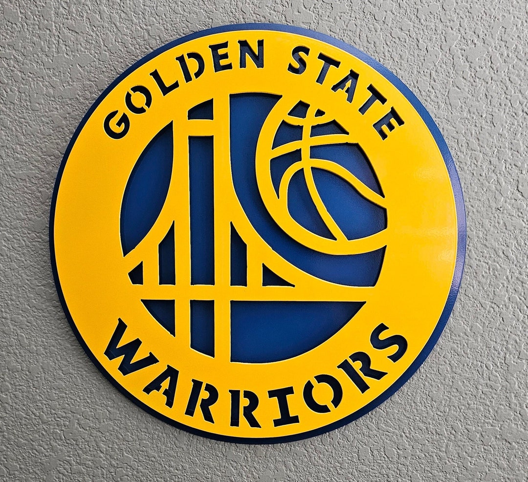 Golden State Warriors Metal Sign - Etsy