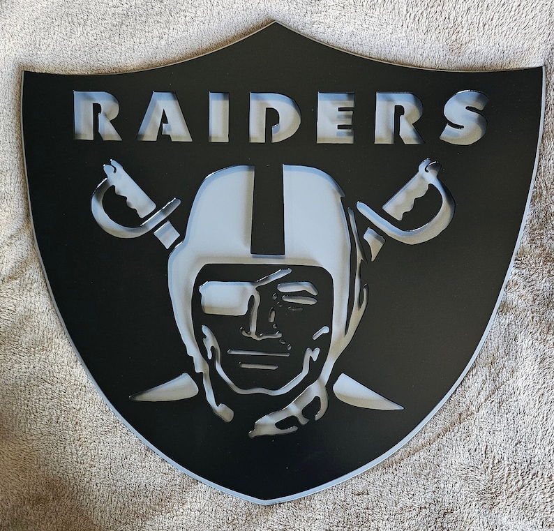 Raiders Football Sign - Etsy