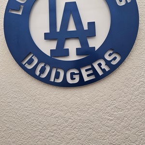 Los Angeles Dodgers Metal Sign - Etsy