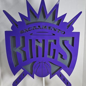 Sacramento Kings Metal Sign - Etsy