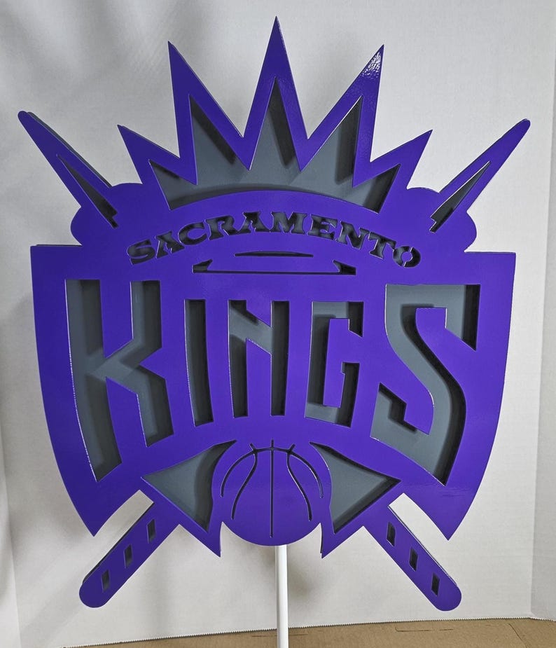 Sacramento Kings Metal Sign - Etsy