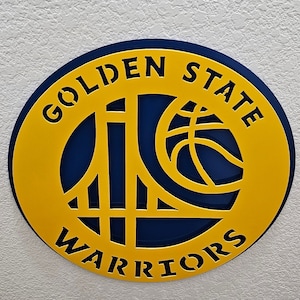 Golden State Warriors Metal Sign - Etsy