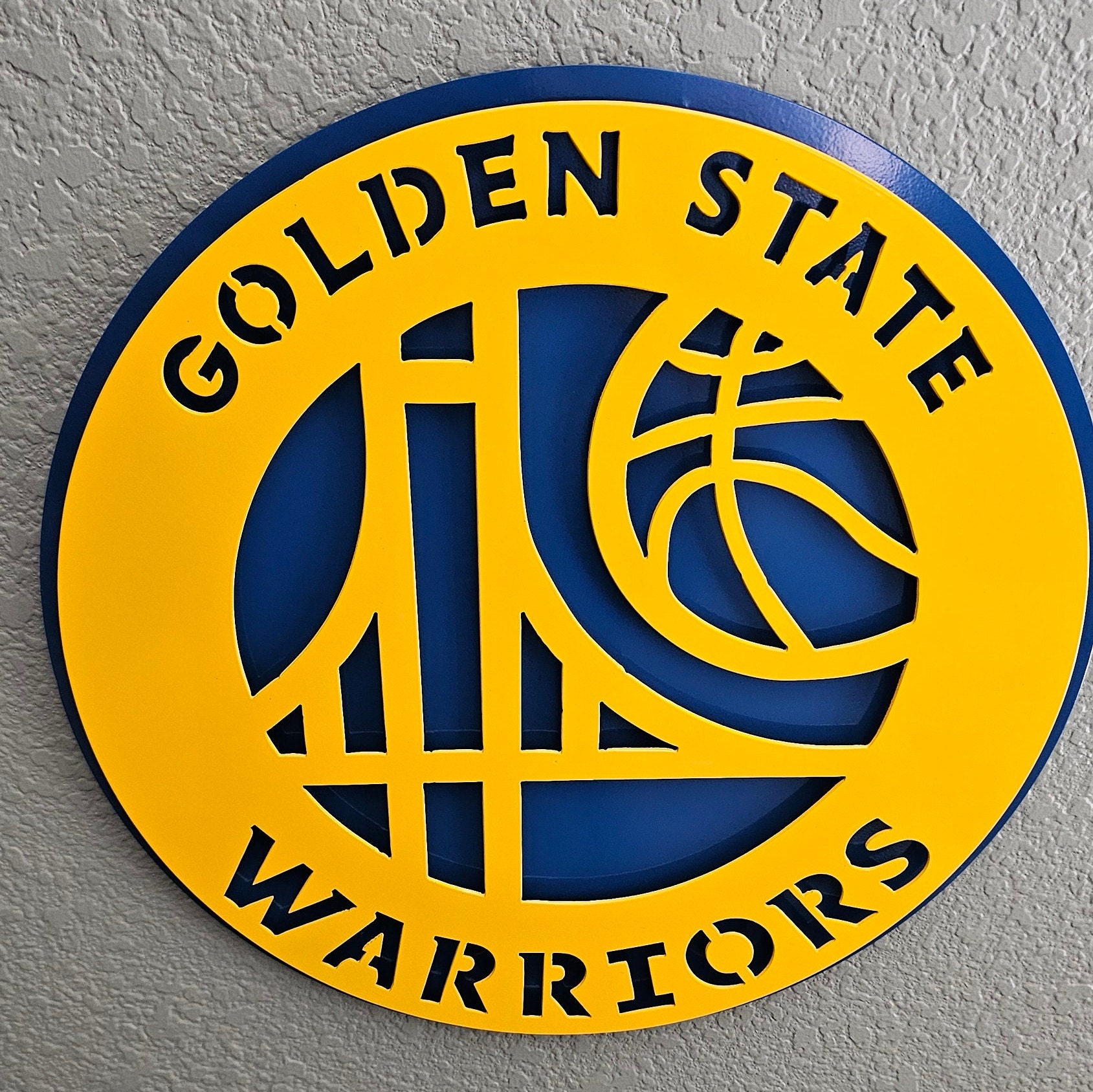 Golden State Warriors Metal Sign - Etsy