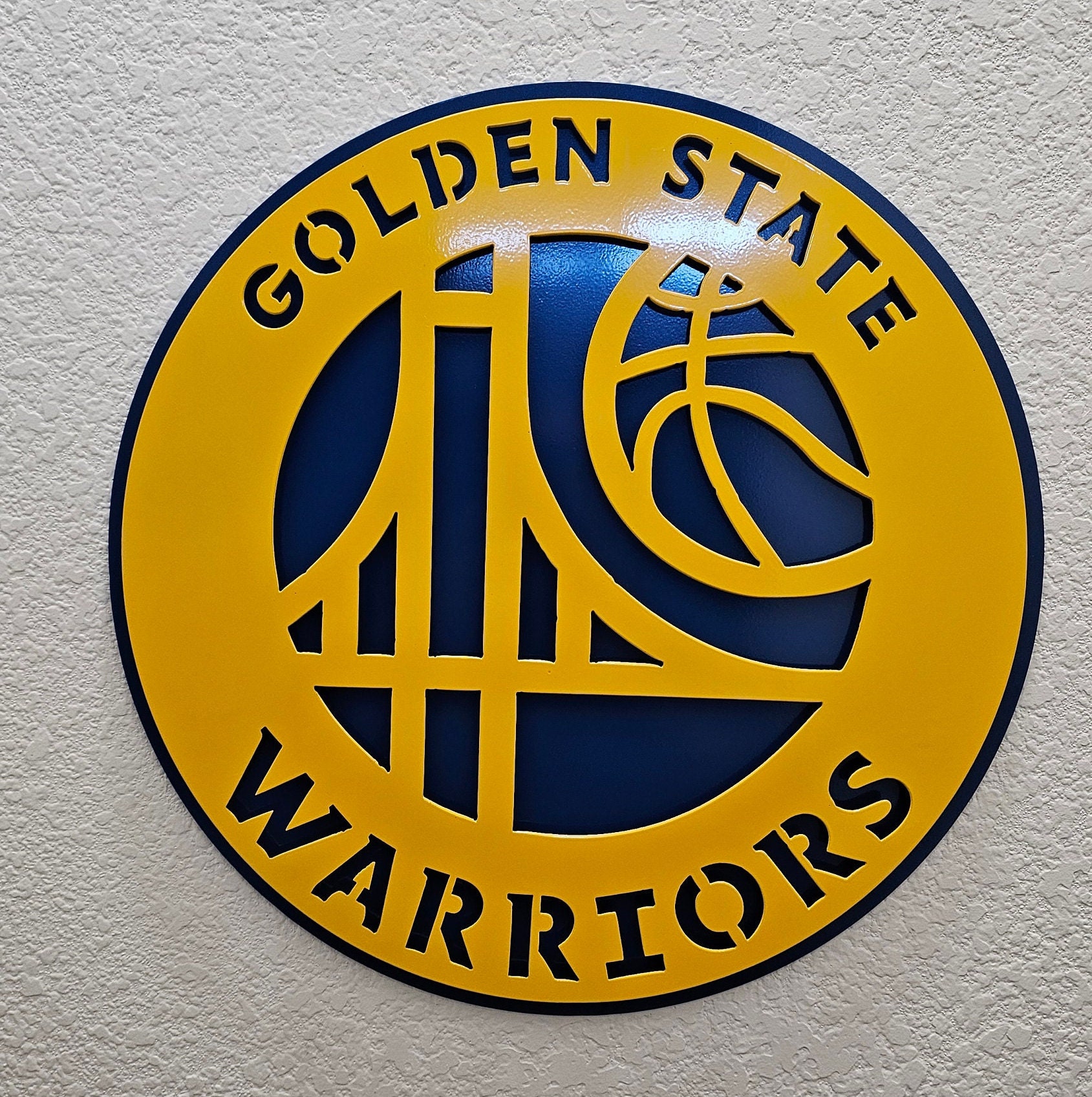 Golden State Warriors Metal Sign - Etsy