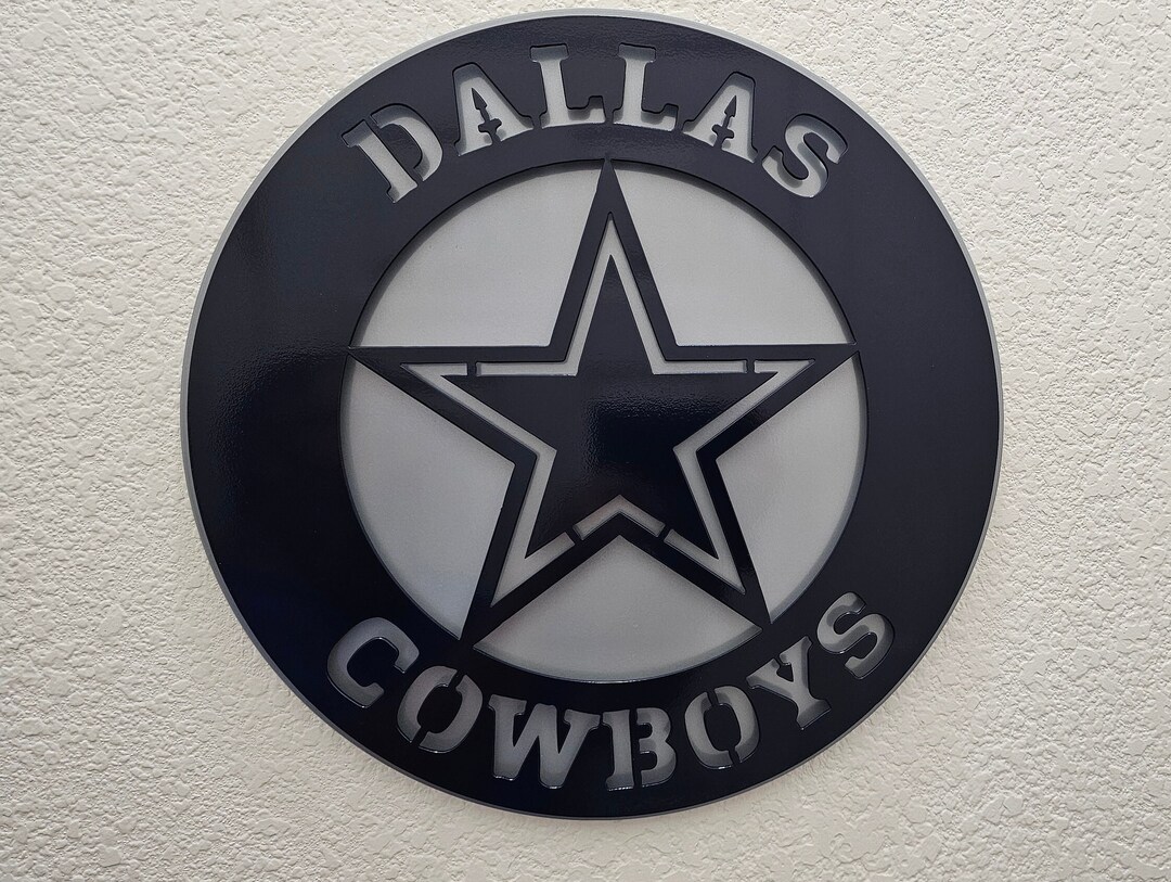 Dallas Cowboys Metal Sign - Etsy