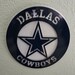 Dallas Cowboys Metal Sign - Etsy