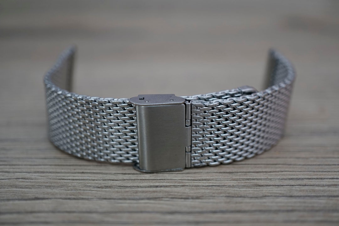 20mm / 22mm Stainless Steel Mesh Watch Strap / Bracelet - Etsy