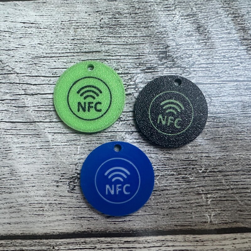Nfc Keychain - Etsy