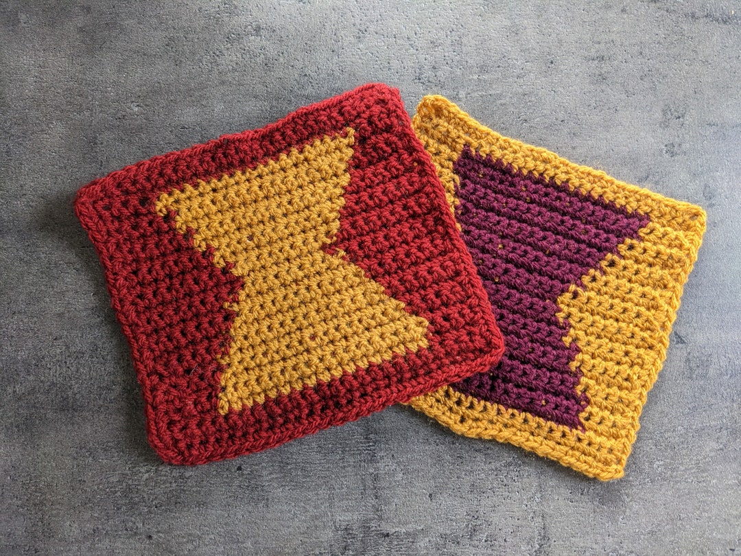 African Crochet Square Adinkra Dono granny Square digital Pattern Only ...