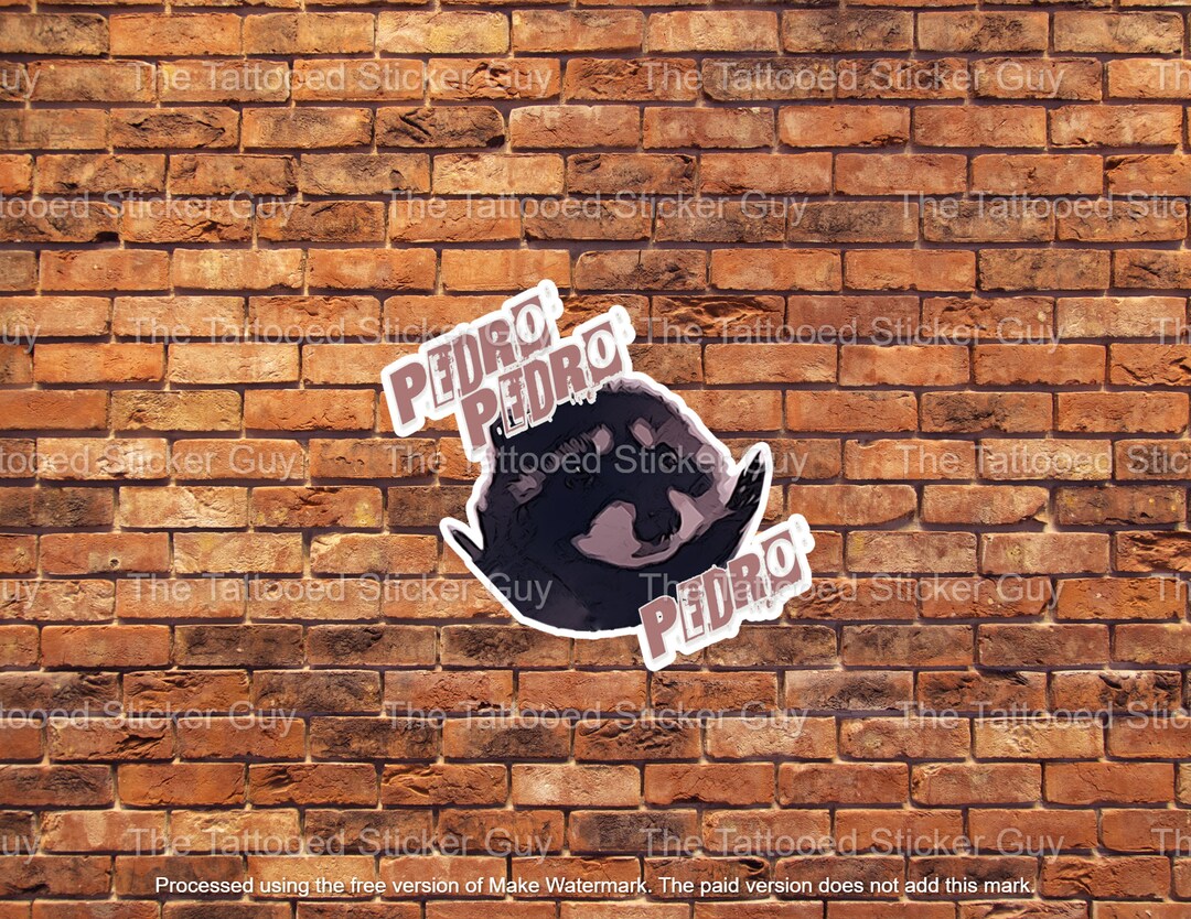 Pedro Pedro Pedro Sticker - Etsy