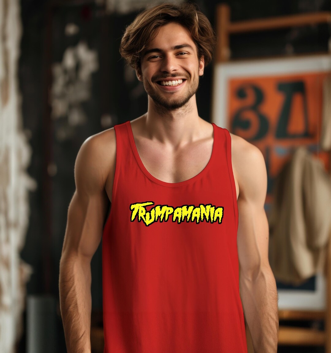 Trump 2024 Tank Top Trumpamania Muscle Shirt President Donald Trump ...