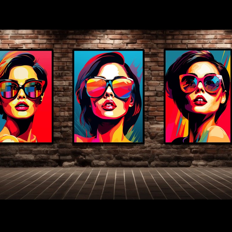 Pop Art Poster - Etsy