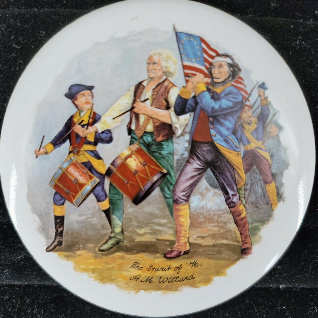 Vintage H & R Johnson Ceramic Tile Trivet 3.5 the Spirit of '76 Made in England - Etsy