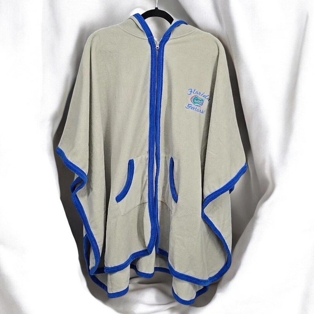 Vintage Florida Gators Cape One Size Gray Adult Adjustable Hooded ...
