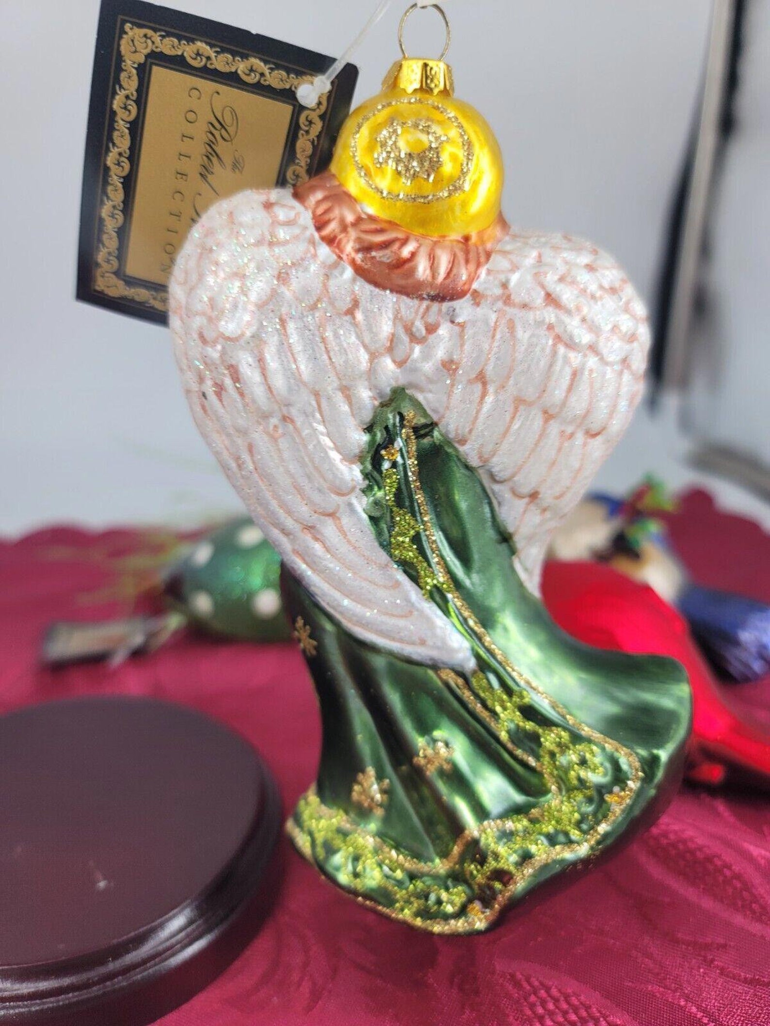 Vintage Mercury Glass Christmas Ornaments 5 Pc Robert Stanley ...