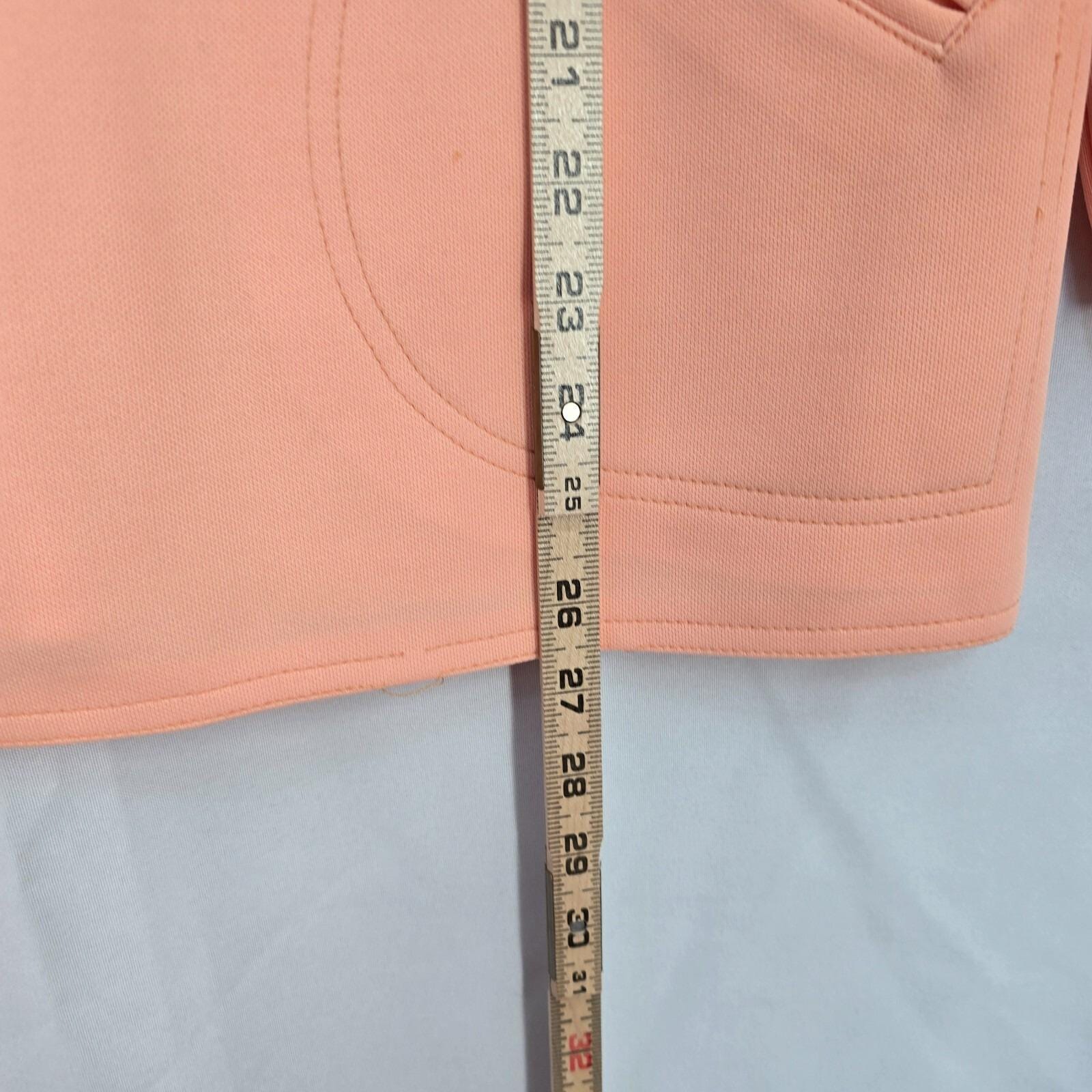 Vintage Andrea Gayle 2 Pc Pant Suit Woman XS? Peach Pink 1970s Retro ...