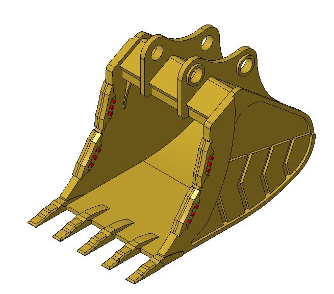 3D Printed Excavator Bucket That Holds Posted Notes - Etsy
