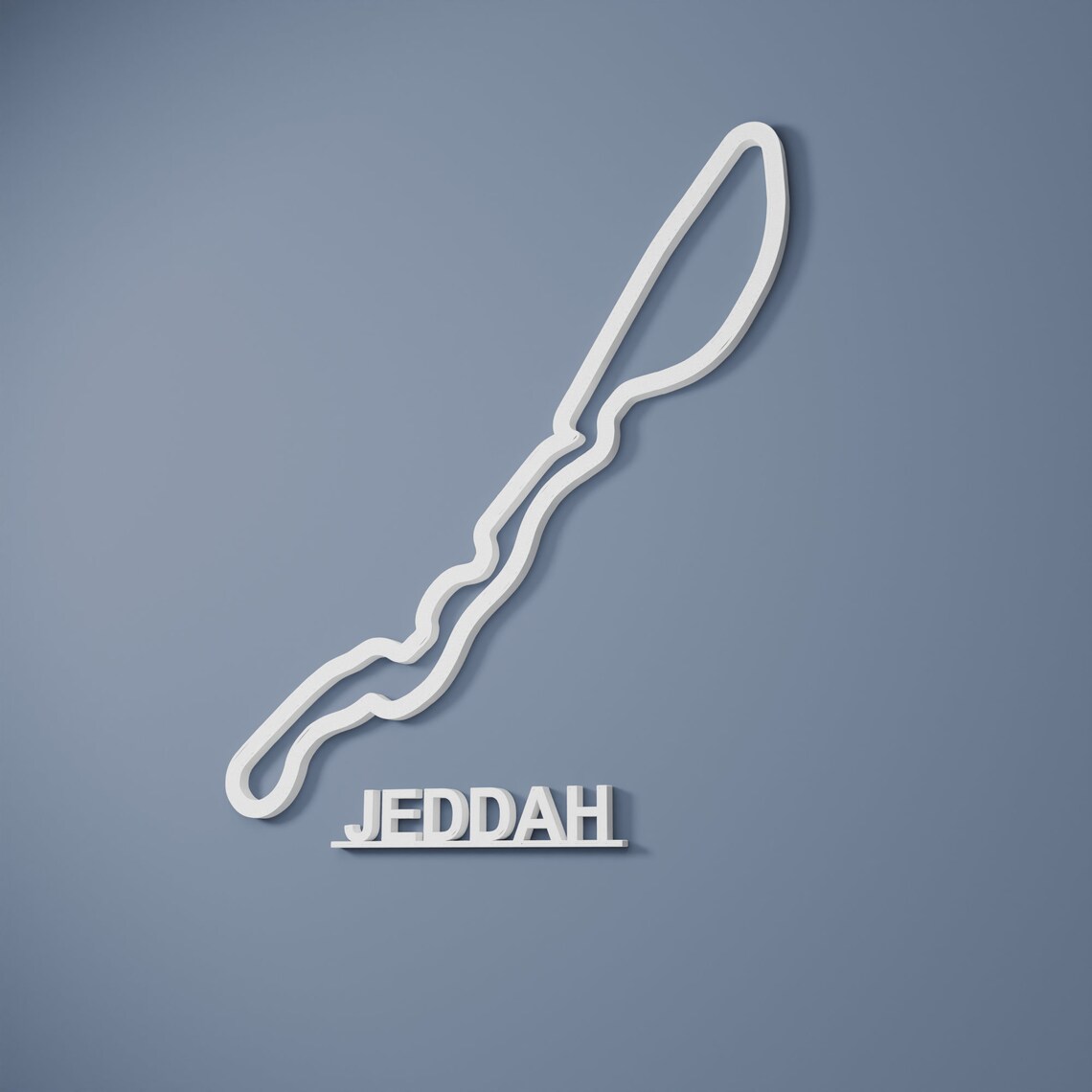 Saudi Arabia Jeddah Circuit Formula One Wall Art Collectable Motorsport ...