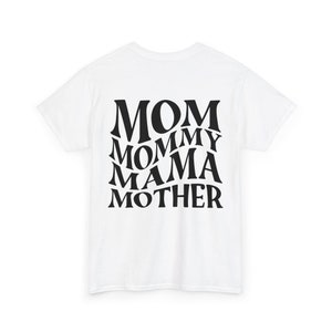 Mom, Momma, Mother, Mommy Shirt, Gift for Mom, Mom Tshirt, Graphic ...