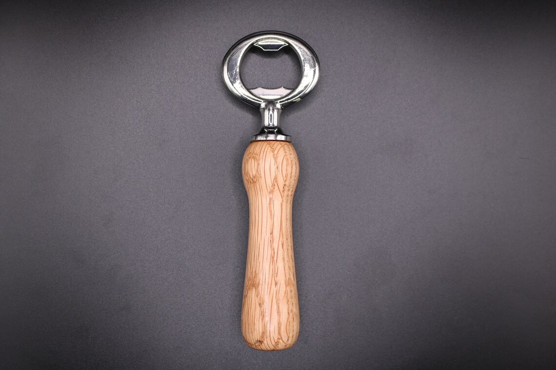 Handmade Oak Wood Handle Bottle Opener︱customized Bottle Opener ...
