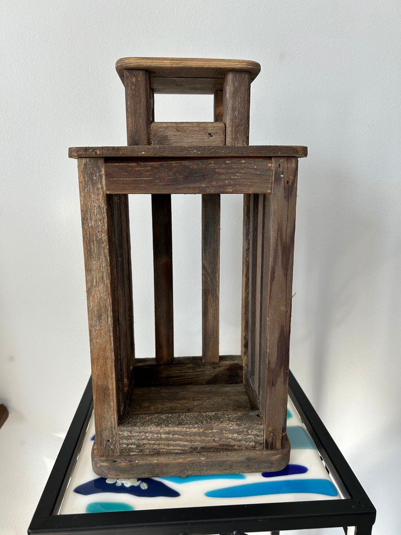 Rustic Farmhouse Lantern - Etsy