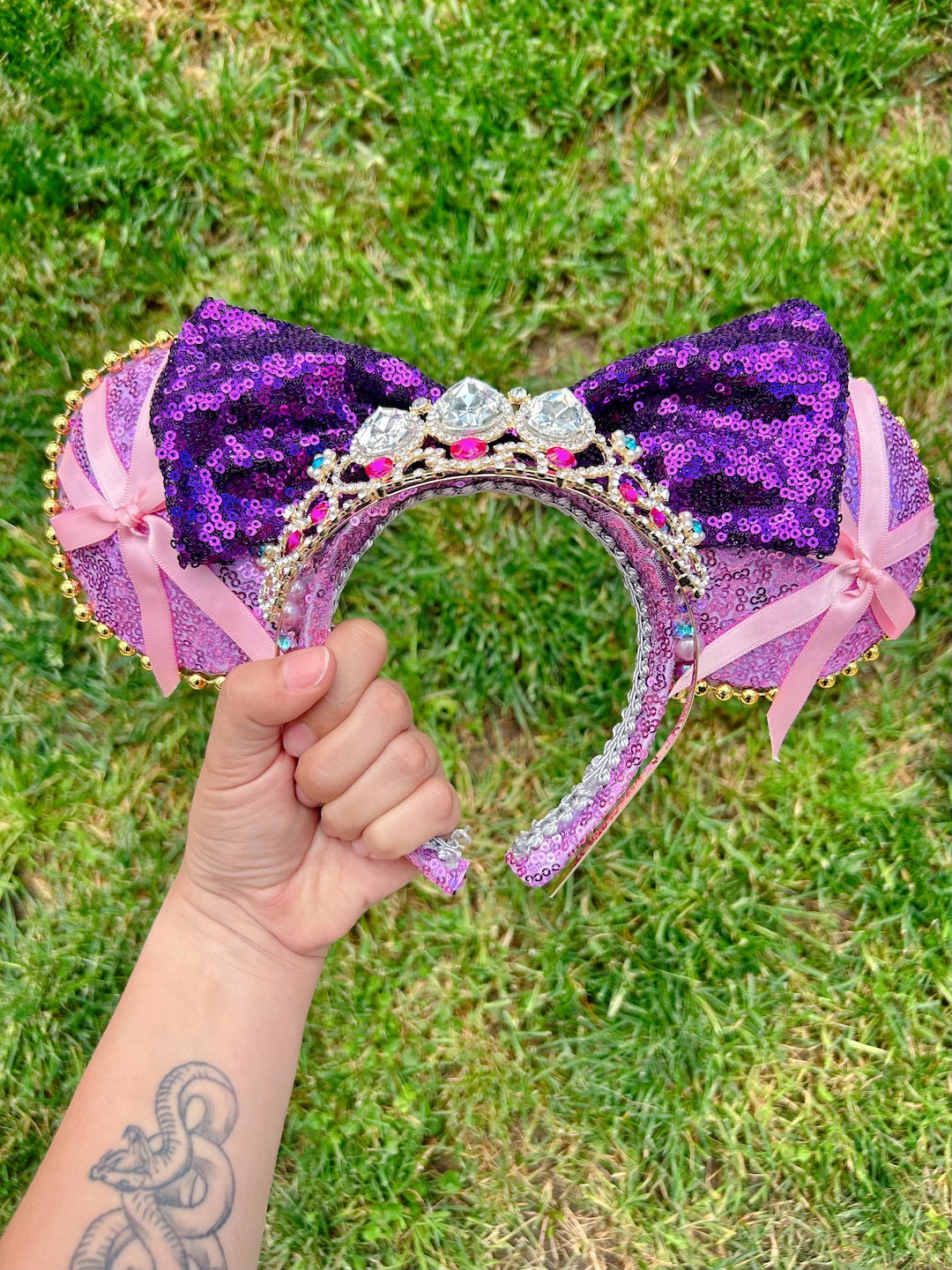 Rapunzel Minnie Ears Tangled Minnie Ears - Etsy